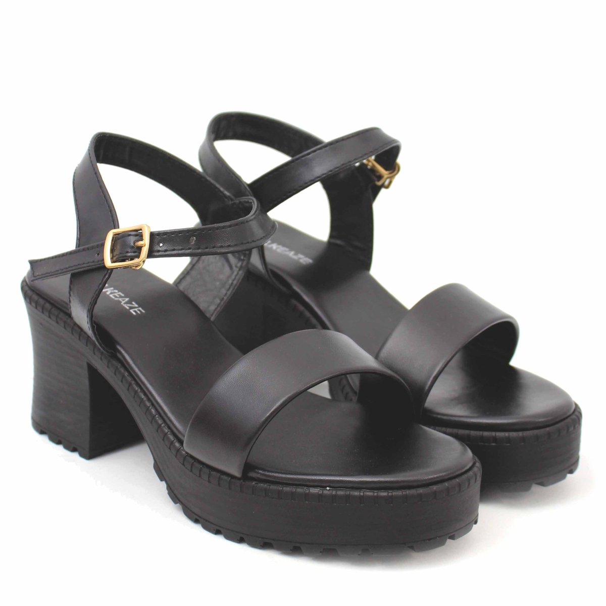 Women Formal Block Heel - 62861S - Walkeaze